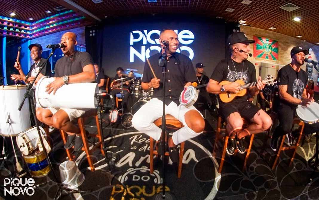 Pique Novo se apresenta no Bar do Zeca Pagodinho do NorteShopping ...